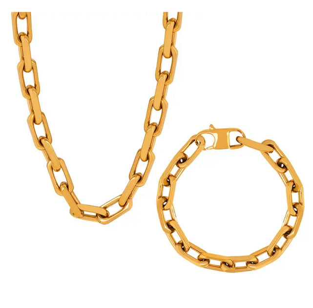‘Lucy’ - Chunky Cuban Link Bracelet – Overdressed